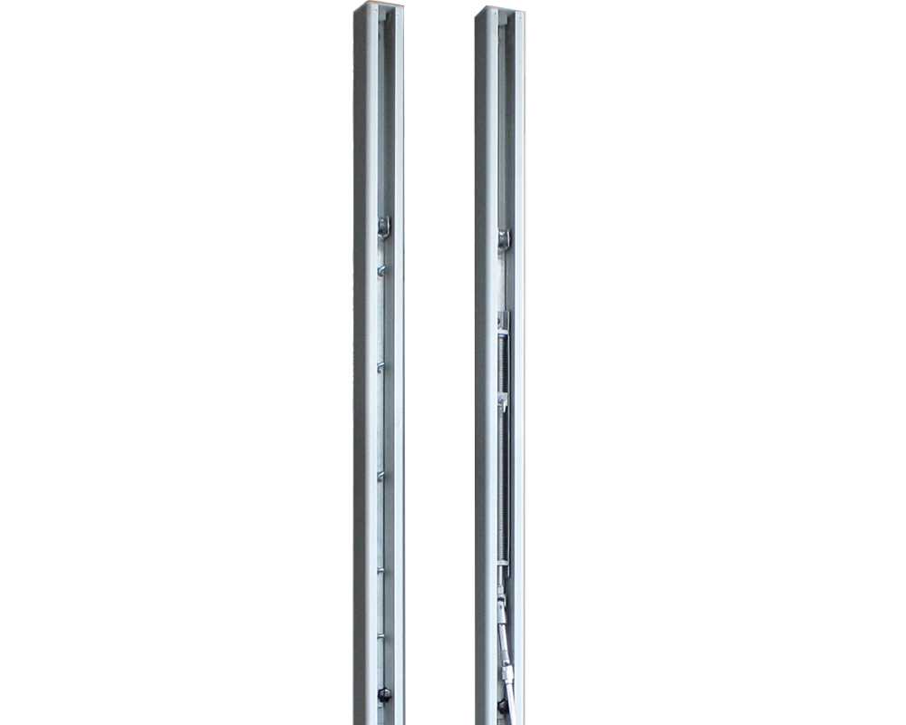 Volleyball Netzpfosten Spezial 80x80mm Alu DVV 1